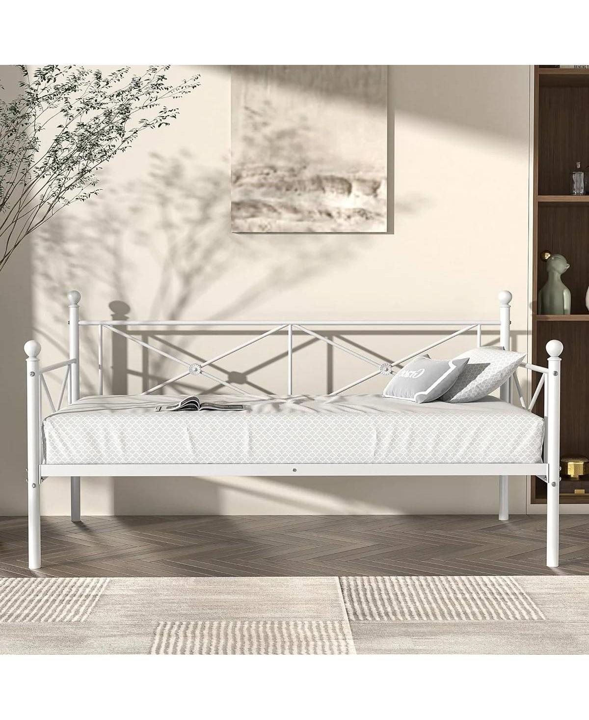 Click here for Slickblue Heavy Duty Metal Daybed Frame with Class... prices