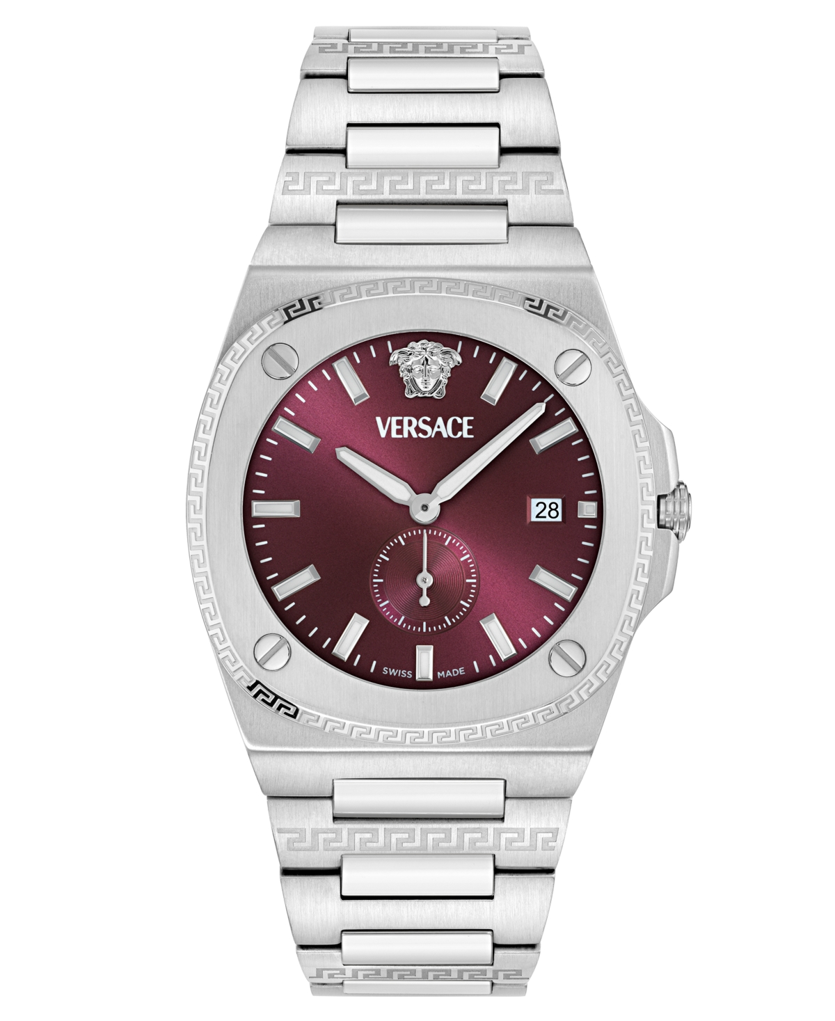Click here for Versace Mens Swiss Tolomeo Stainless Steel Bracele... prices