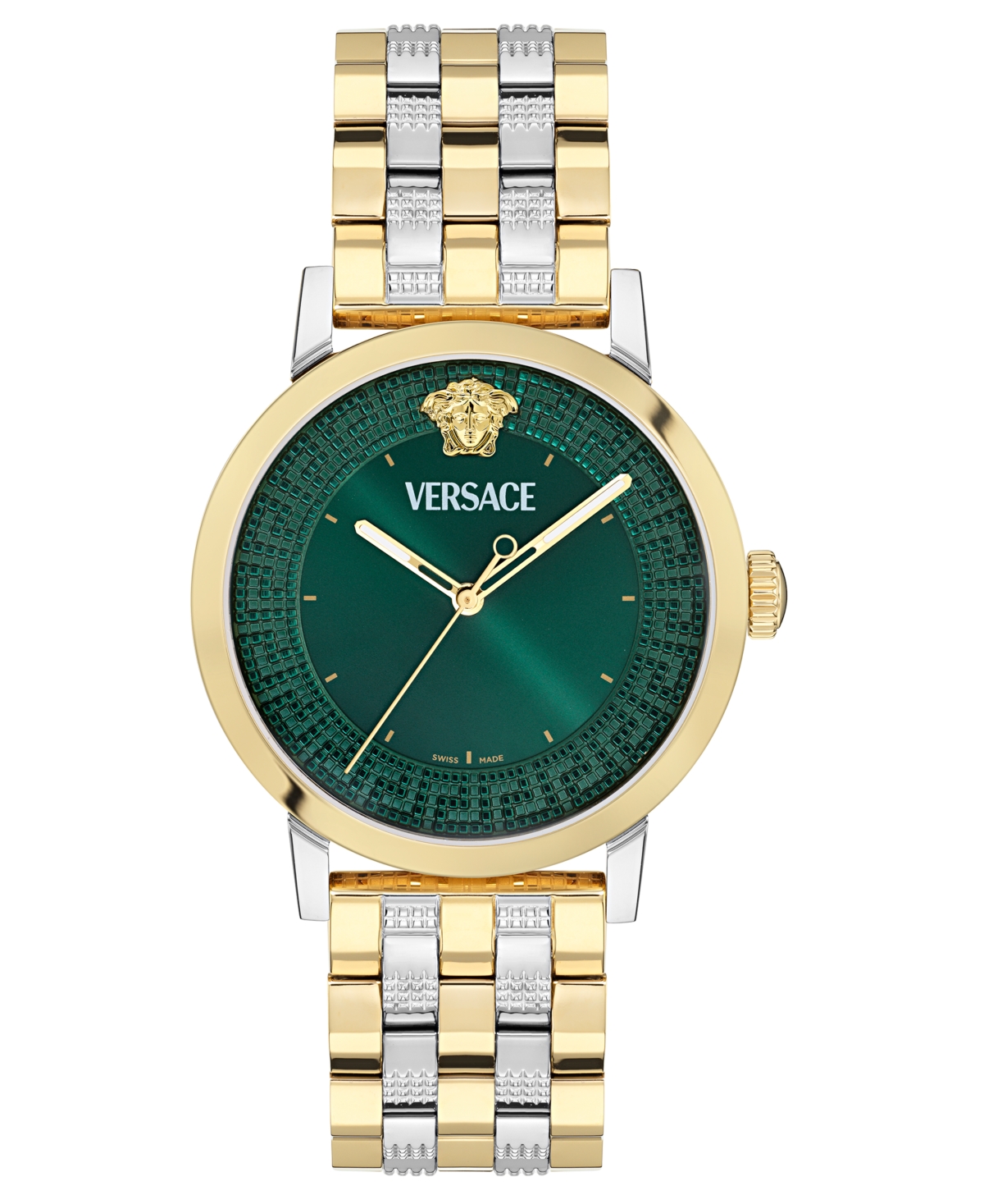 Click here for Versace Mens Swiss Albireo Two-Tone Bracelet Watch... prices