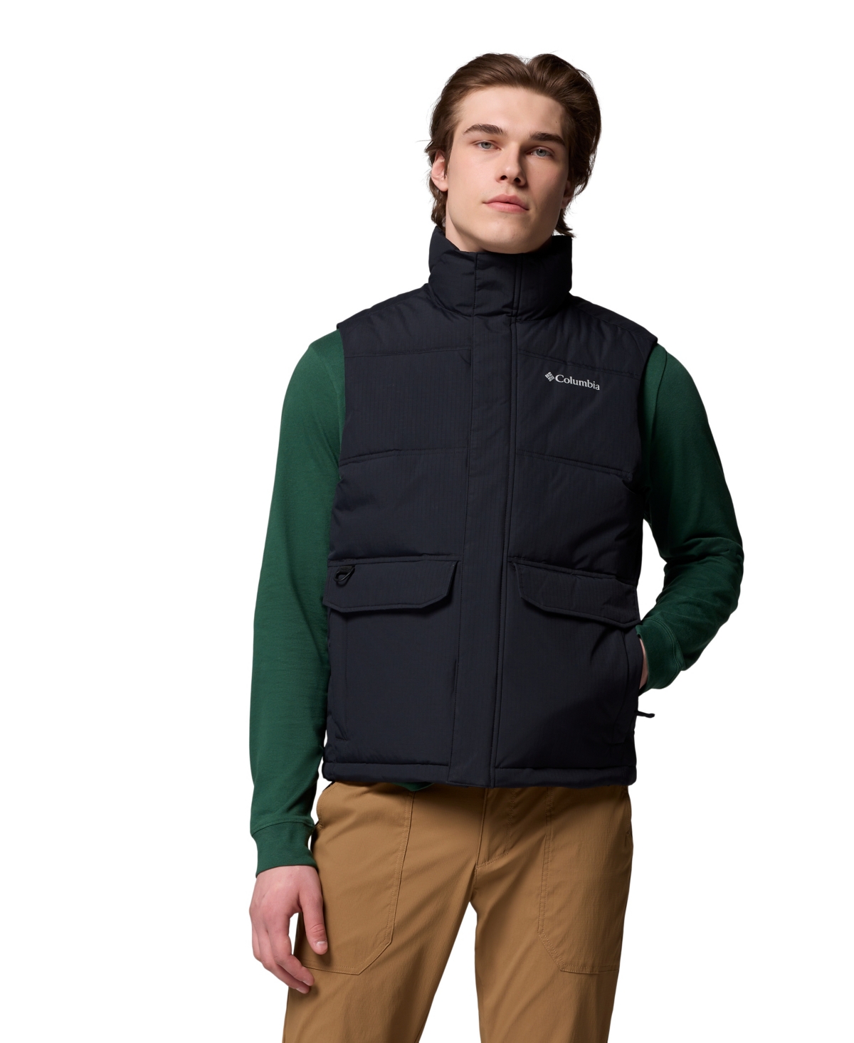Click here for Columbia Mens Landroamer Puffer Vest - Black prices