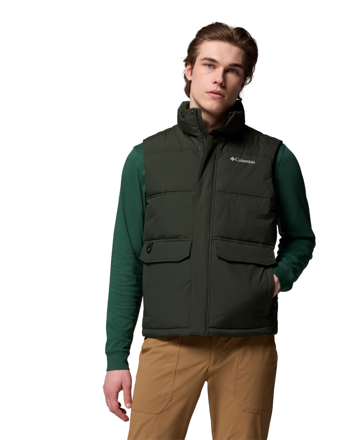 Click here for Columbia Mens Landroamer Puffer Vest - Greenscape prices