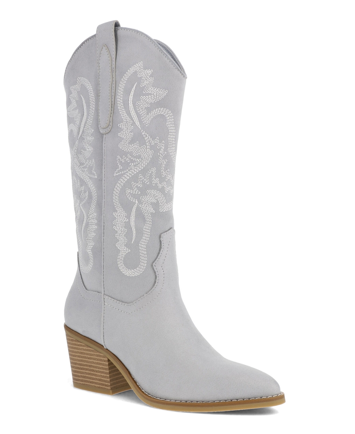 Click here for Mia Womens Crosley Pointed Toe Western Mid-Shaft B... prices