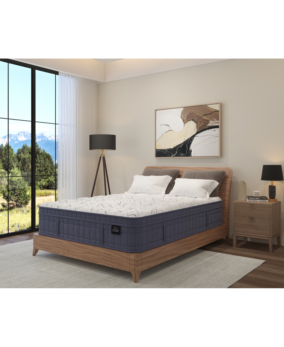 Click here for Luxury by King Koil Serena 14.5 Plush Euro Top Mat... prices