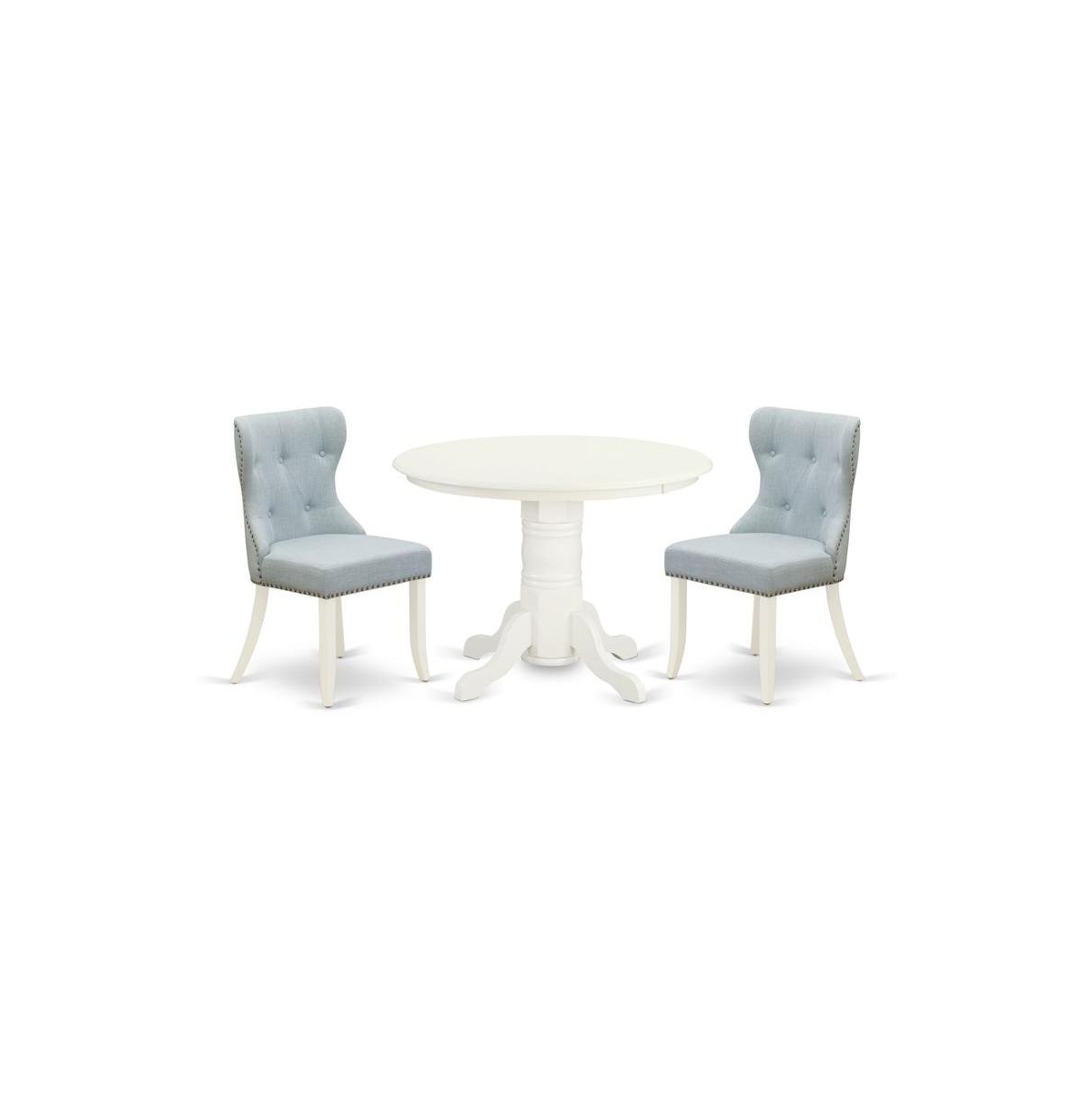 Click here for East West Furniture dining room table set of 2 ama... prices
