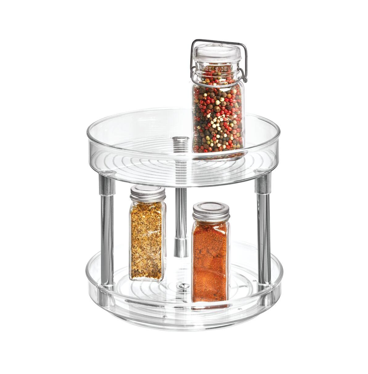 Click here for iDesign 9-Inch Recycled Plastic 2-Tier Lazy Susan... prices
