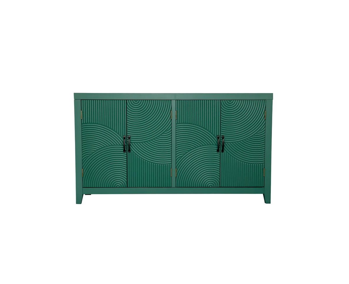 Click here for Casainc 59 Green Accent Storage Cabinet with 4 Doo... prices