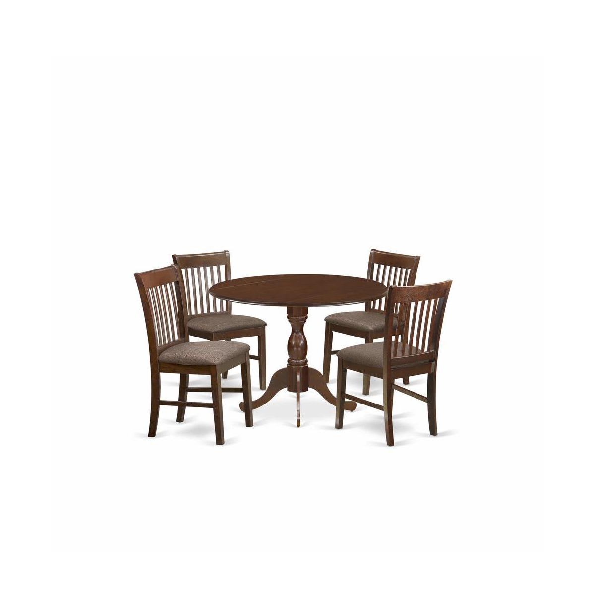 Click here for East West Furniture 5 Piece Dining Room Table Set... prices