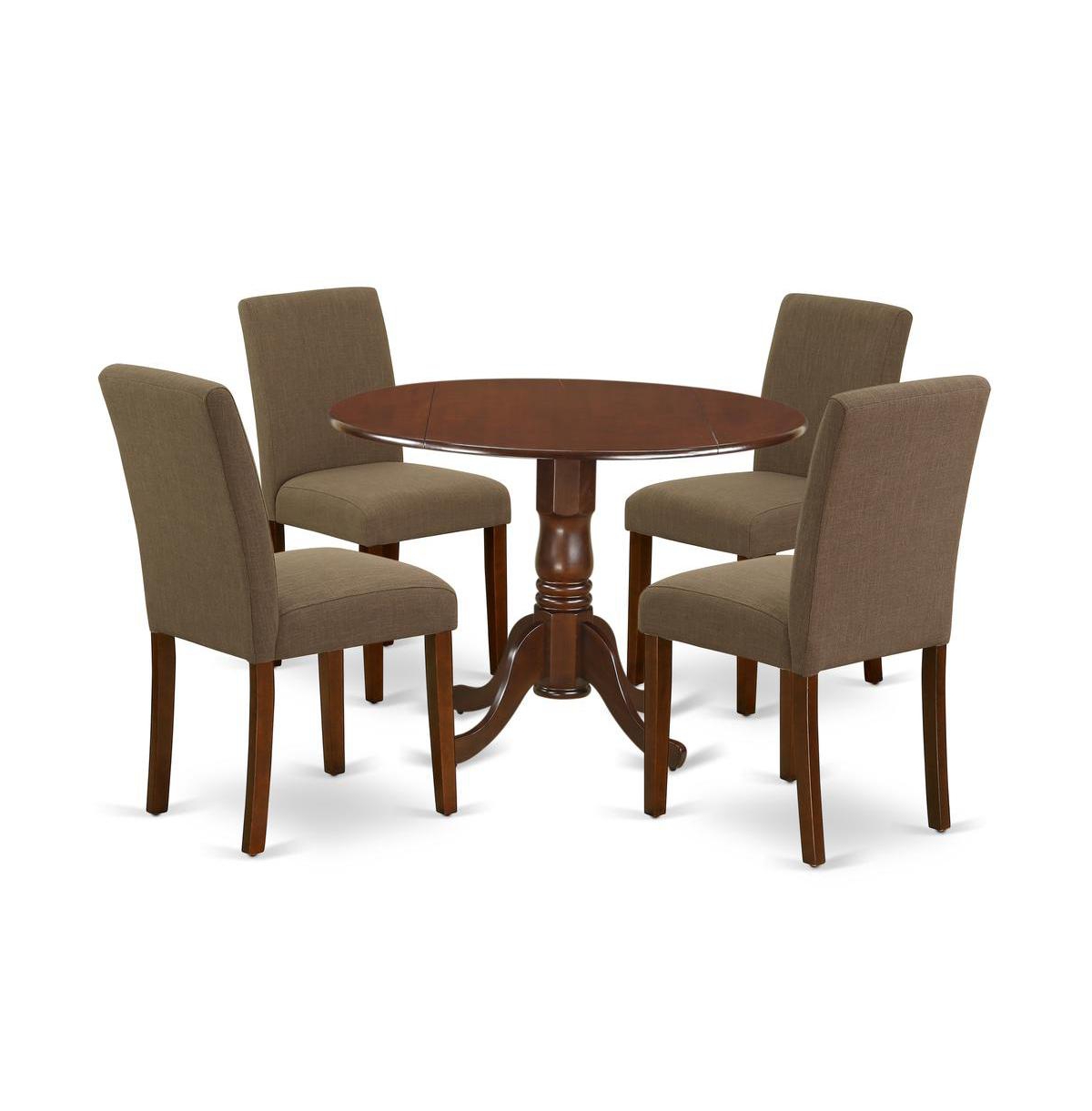 Click here for East West Furniture Dining Room Set Mahogany - Mah... prices