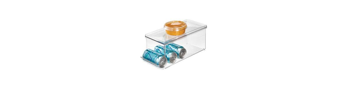 Click here for iDesign Soda Can Organizer with Lid for Pantry - C... prices