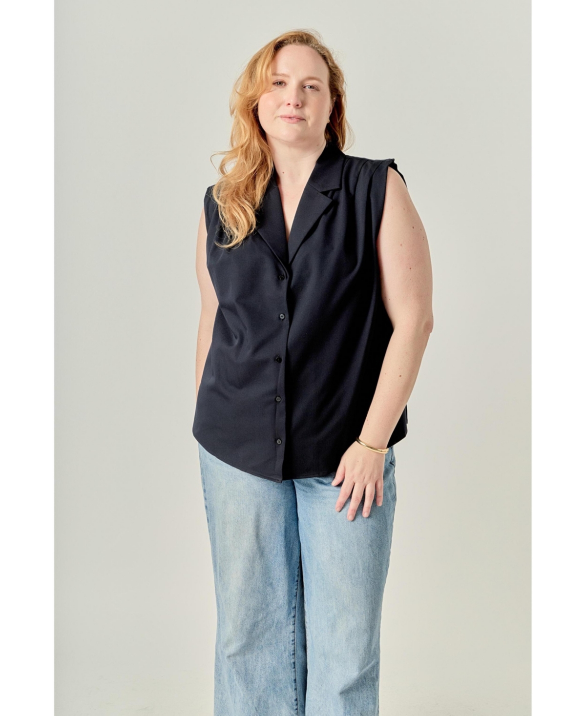 Click here for English Factory Womens Pleated Sleeveless shirt to... prices