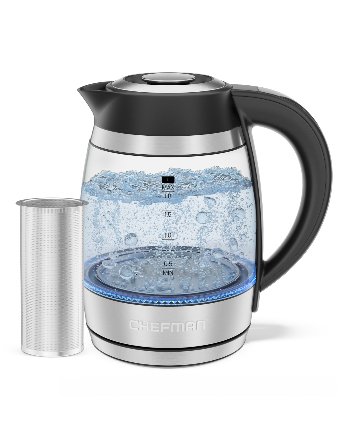 Click here for Chefman Custom-Temp 1.8L Keep Warm Kettle - Glass... prices