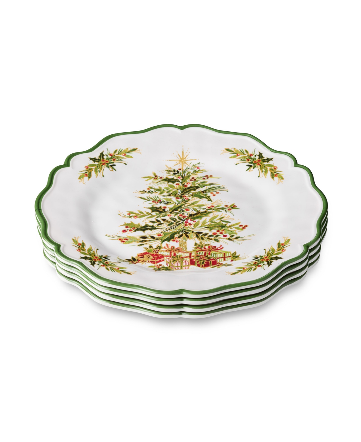Click here for Certified International Holly Tree Melamine Dinner... prices