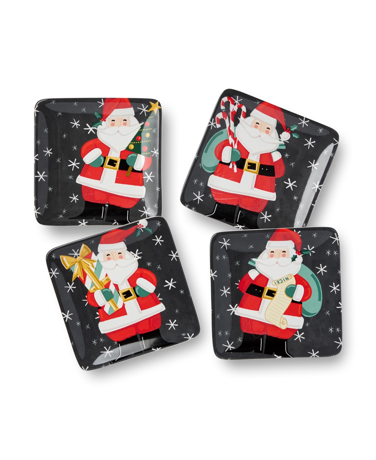 Click here for Certified International Christmas Whimsy Santa Can... prices