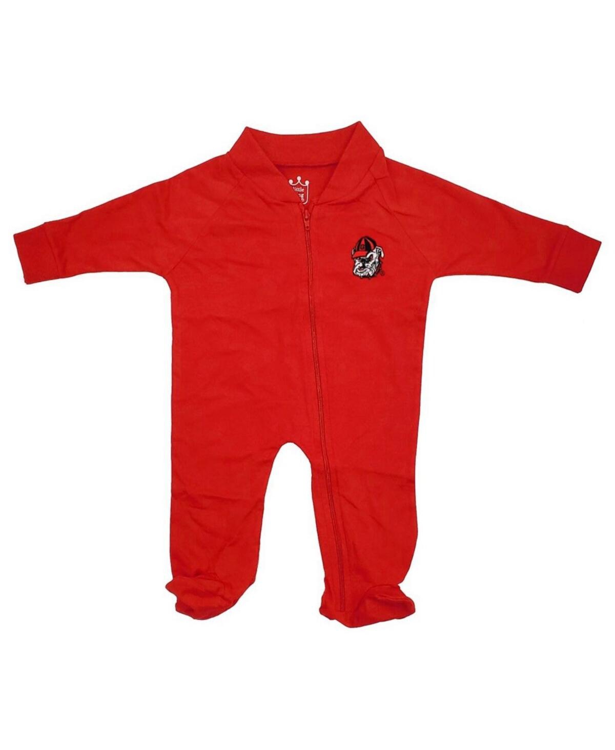 Click here for Little King Apparel Baby Boys and Girls Red Georgi... prices