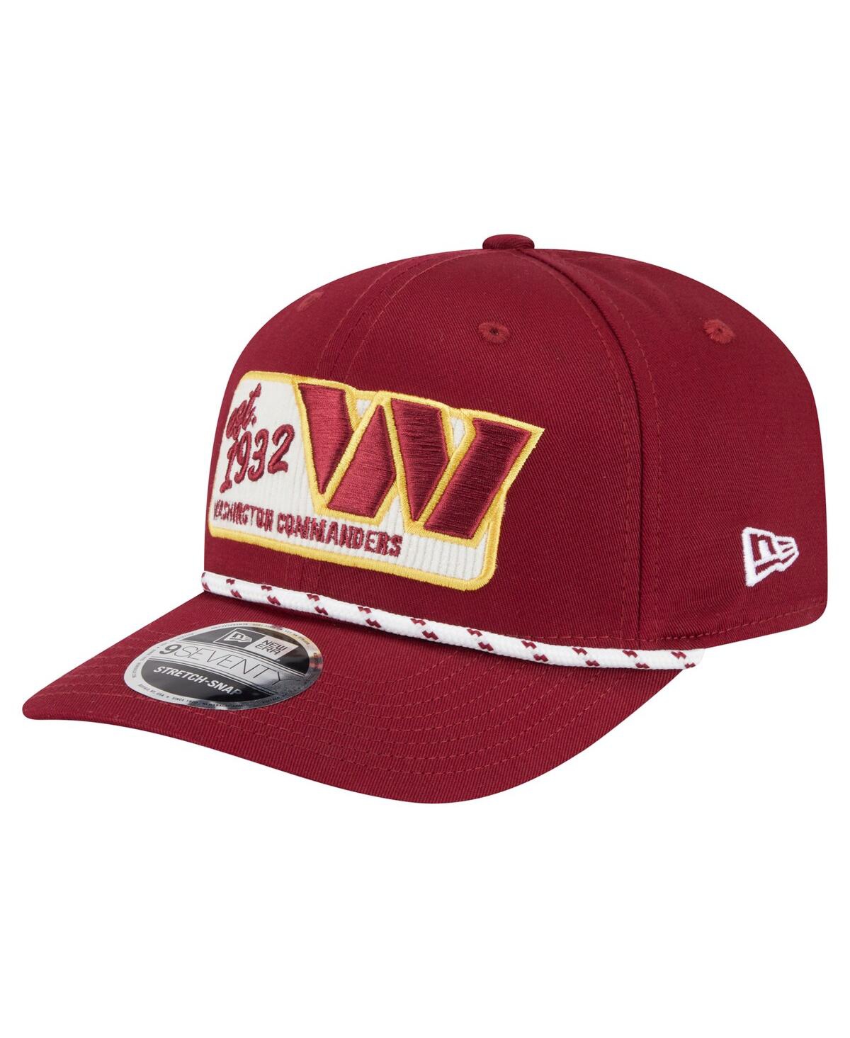 Click here for New Era Mens Burgundy Washington Commanders Chant... prices