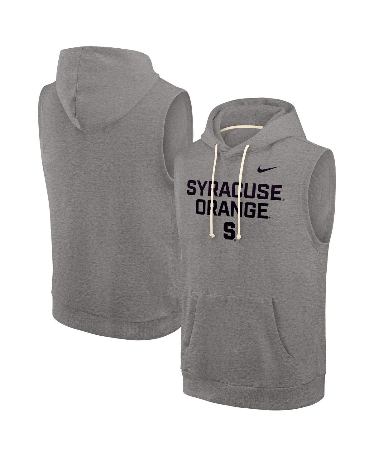 Click here for Nike Mens Heather Gray Syracuse Orange Sleeveless... prices