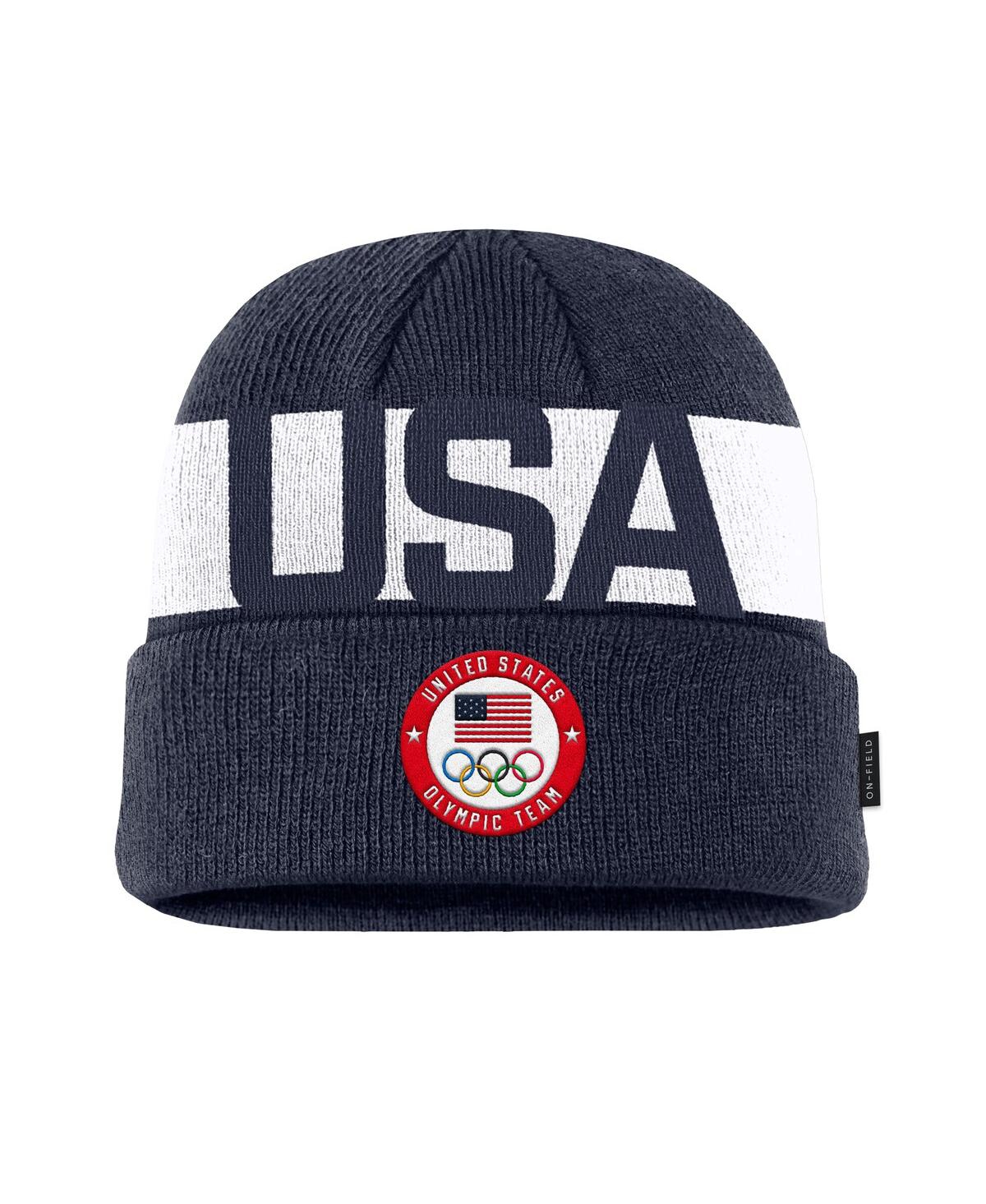 Click here for Nike Mens Navy Team Usa On-Field Utility Cuffed Kn... prices