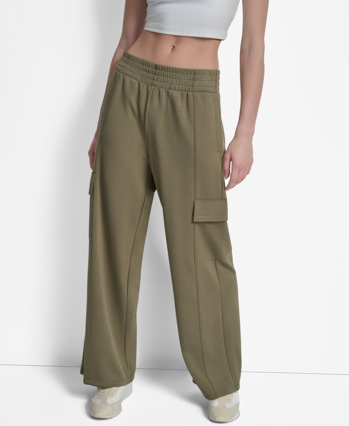 Click here for Dkny Sport Womens Highline Scuba Cargo Pants - Uti... prices
