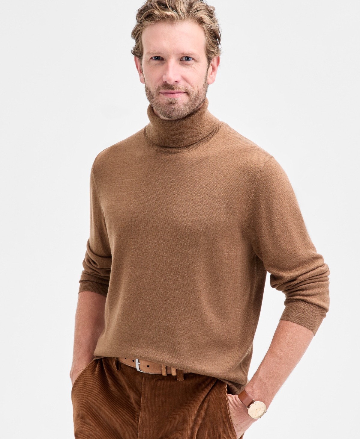 Click here for Club Room Mens Merino Wool Blend Turtleneck Sweate... prices