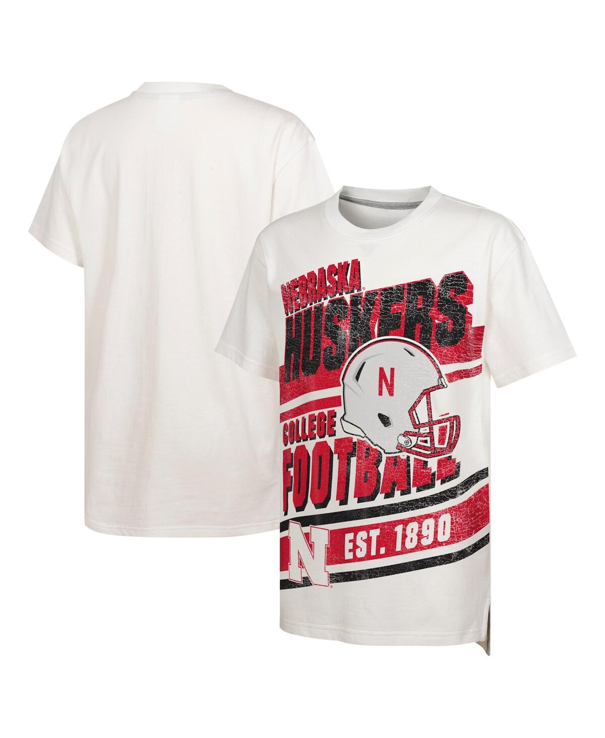 Click here for Outerstuff Big Boys and Girls White Nebraska Huske... prices