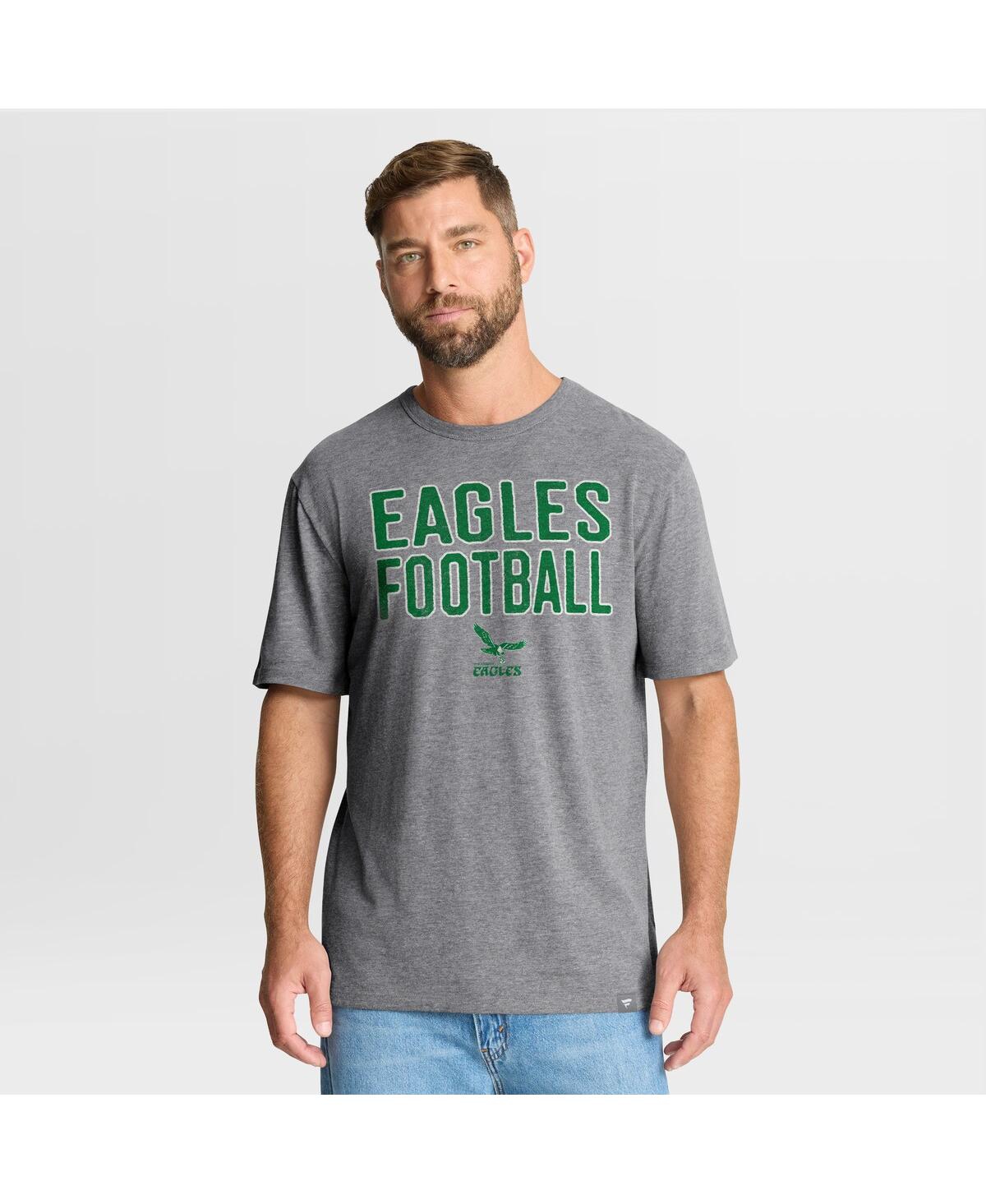 Click here for Fanatics Mens Heather Gray Philadelphia Eagles Fir... prices
