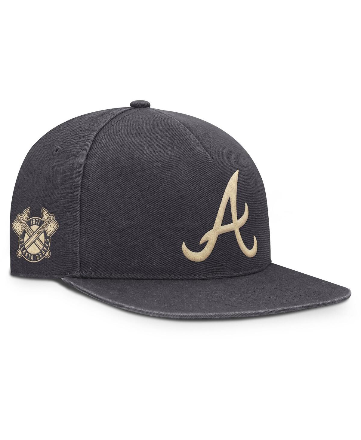 Click here for Nike Mens Anthracite Atlanta Braves Monotone Pro A... prices