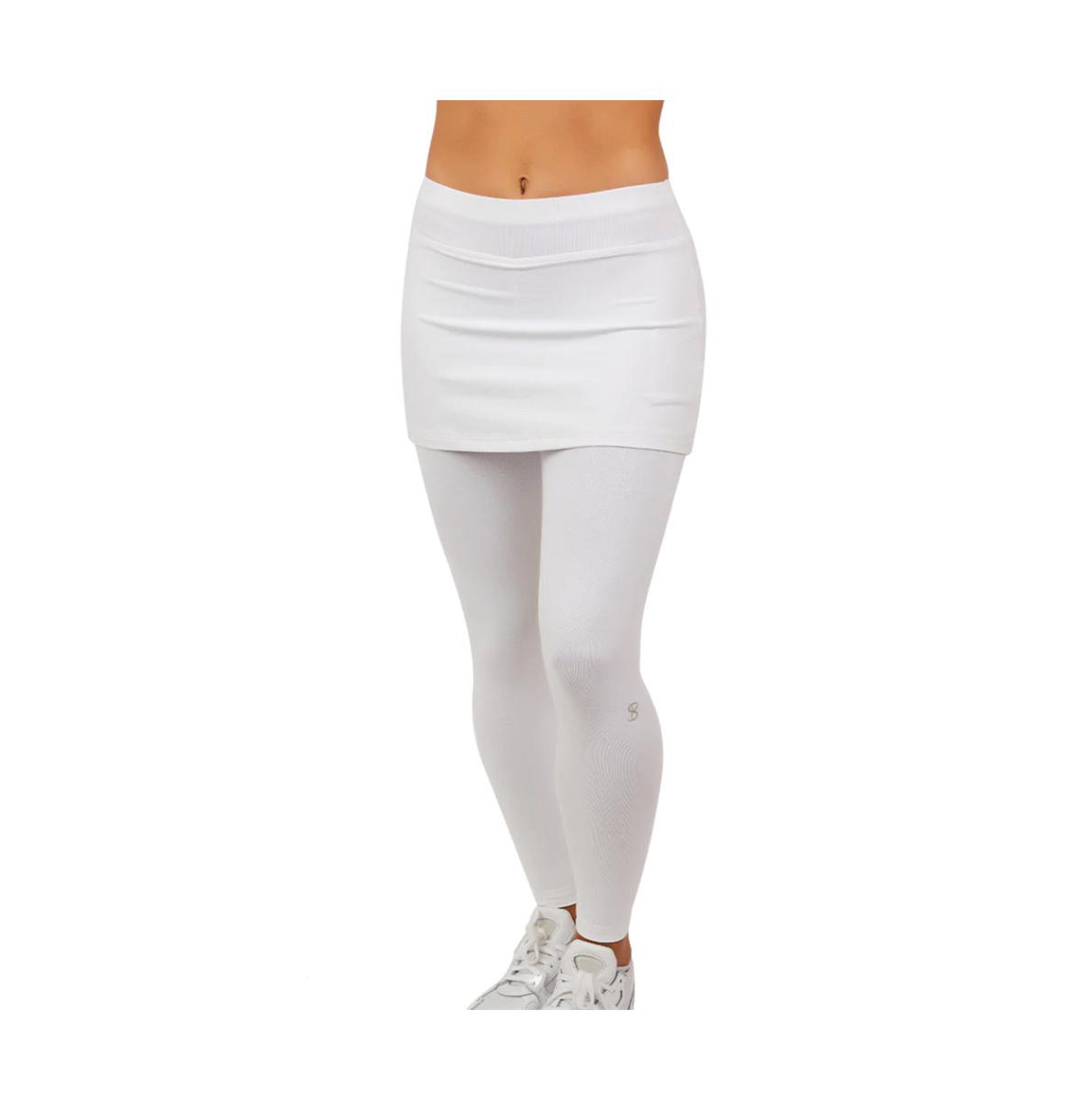 Click here for Sofibella Womens Warmer Tennis Skirt - White prices