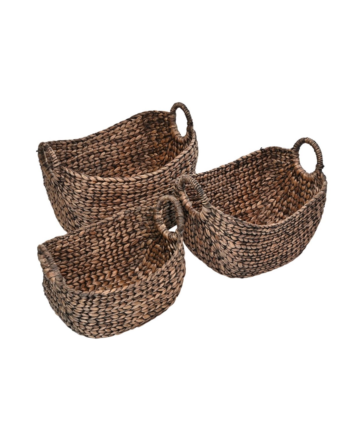 Click here for Nellie Farmhouse Classic Hand-Woven Hyacinth Stora... prices