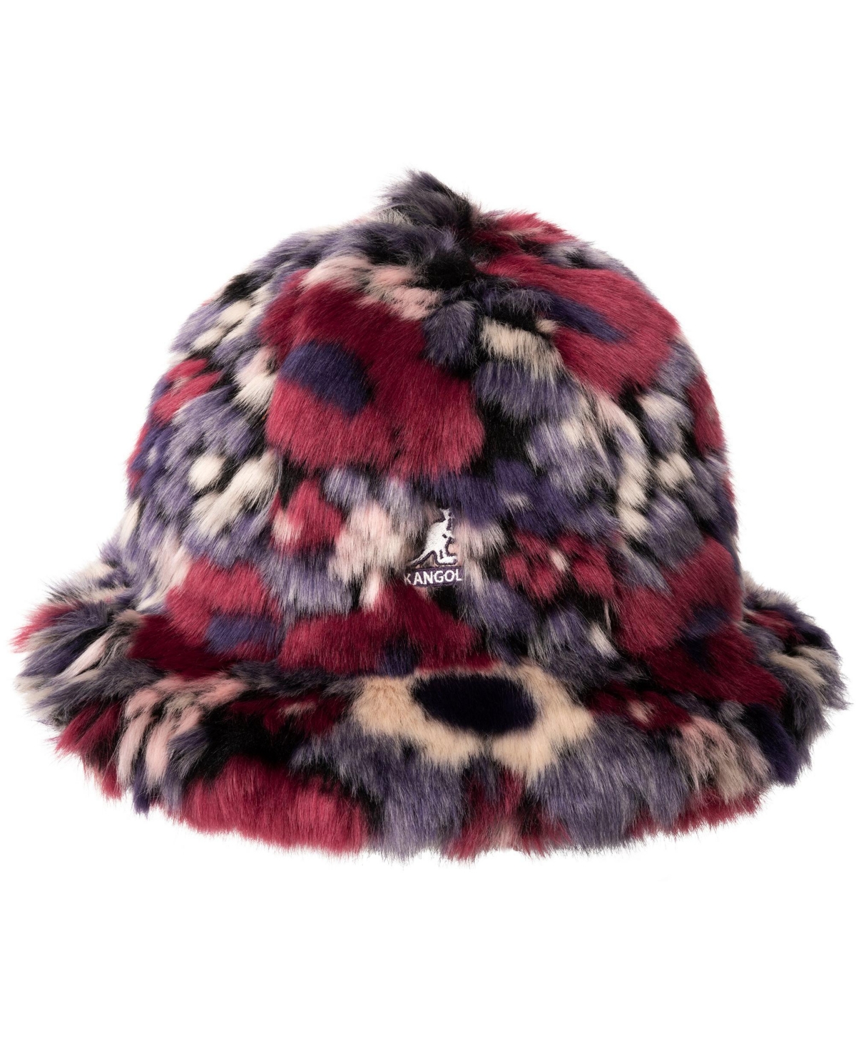 Click here for Kangol Mens Faux Fur Casual Bucket Hat - Purple mu... prices