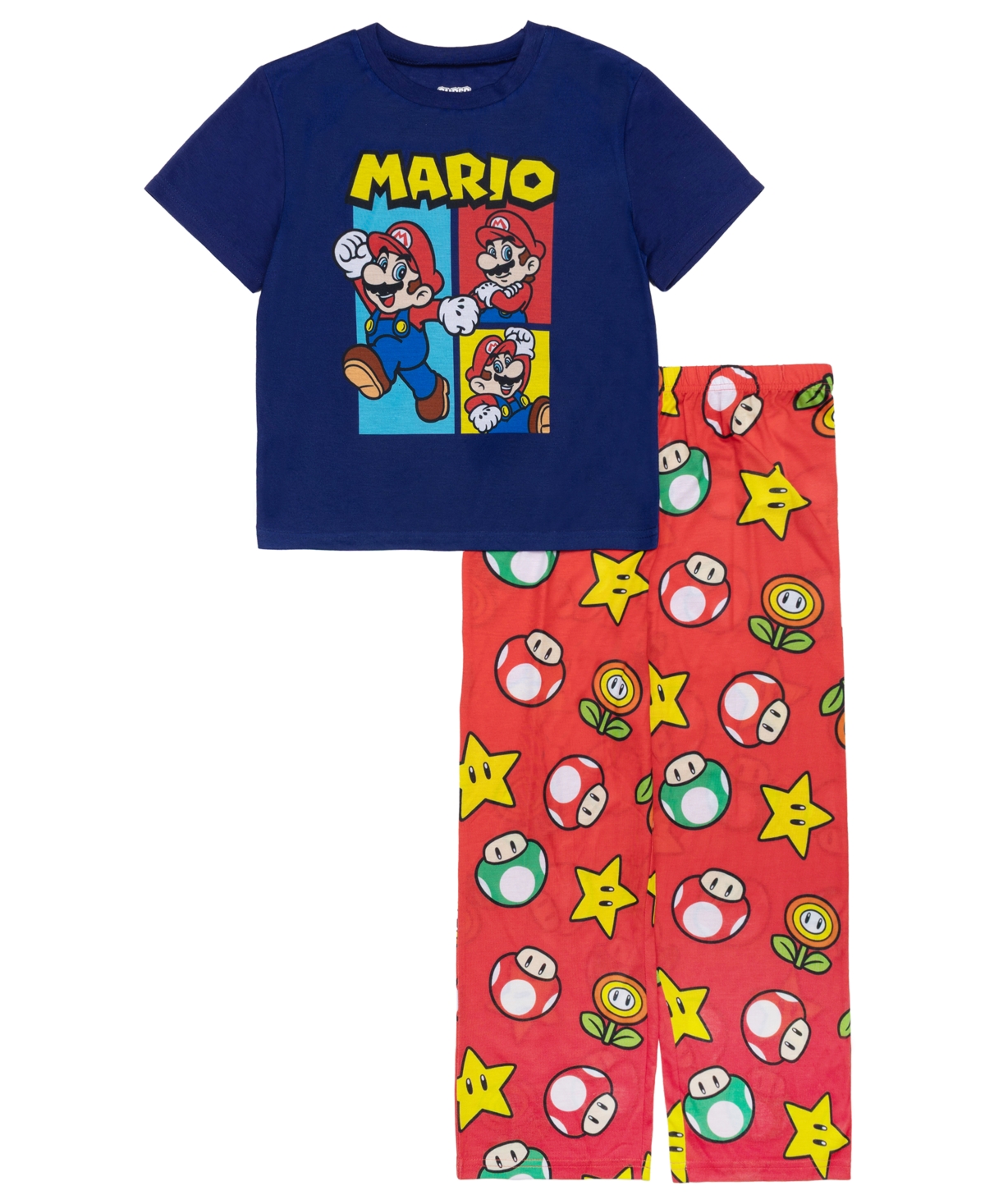 Click here for Ame Little and Big Boys 2-Piece Nintendo Short Sle... prices