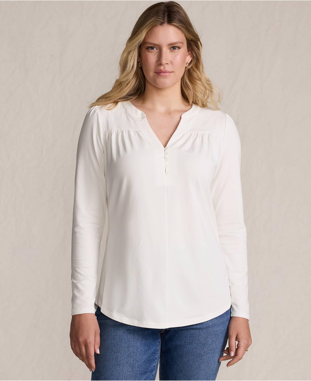 Click here for Lands End Womens Petite Long Sleeve Lightweight Je... prices