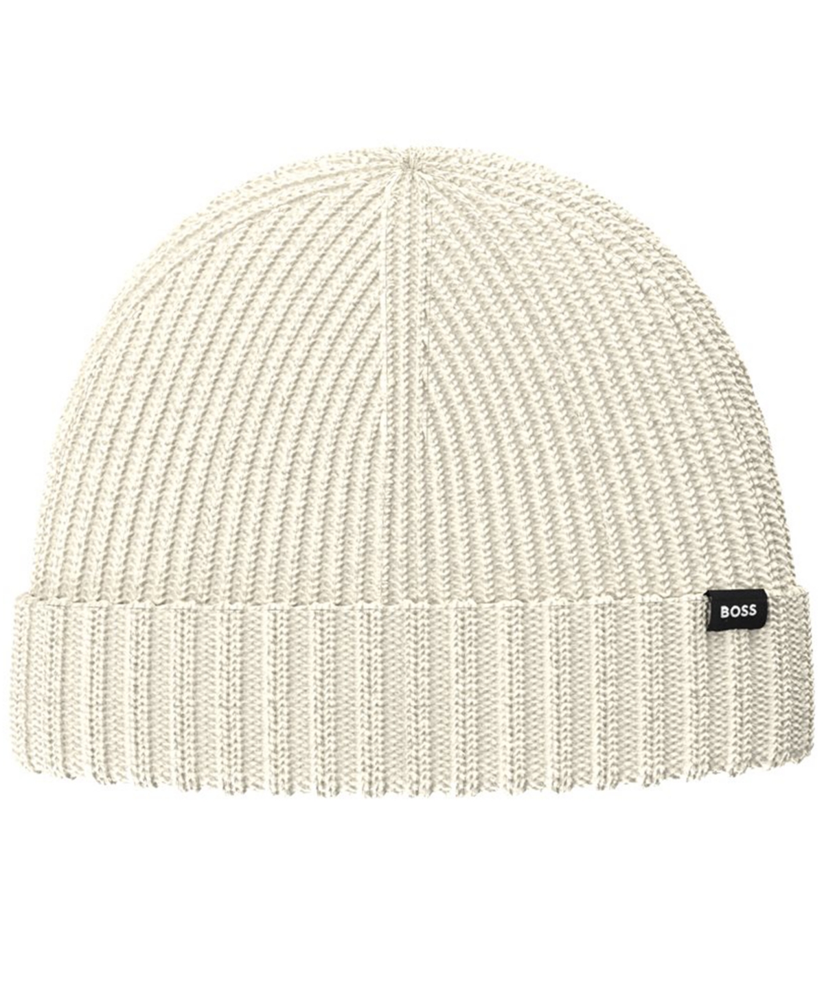 Click here for Hugo Boss Mens Ribbed Hat - Beige prices