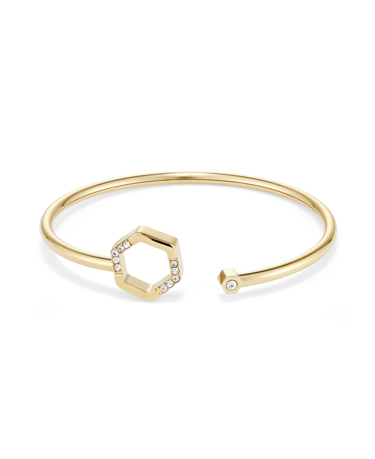 Click here for Olivia Burton Crystal Honeycomb Gold Tone Stainles... prices