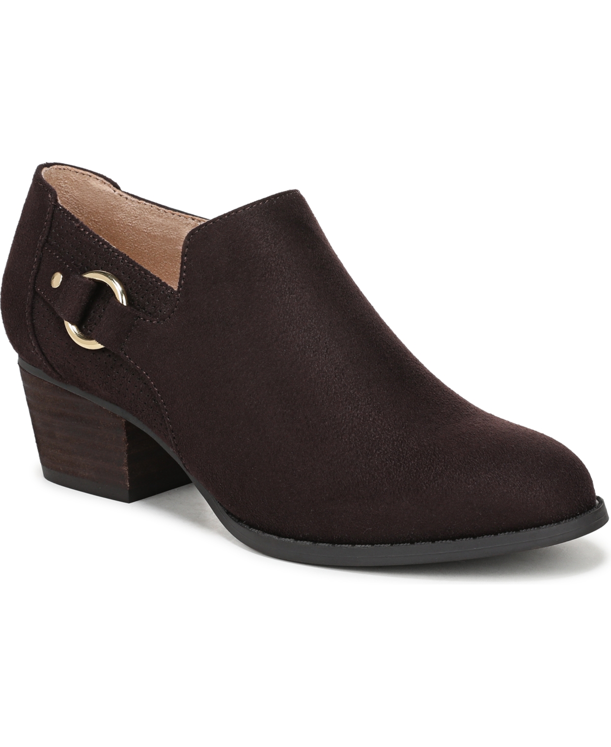 Click here for LifeStride Womens Brianna Zipper Short Booties - D... prices