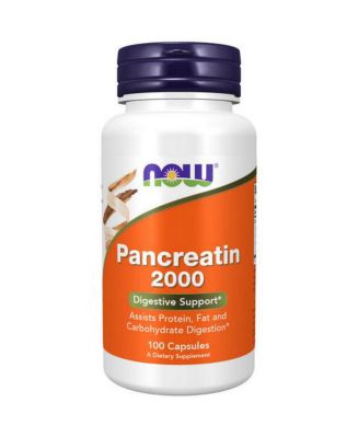 NOW Foods Pancreatine ,200 mg ,100 Caps - Macy's