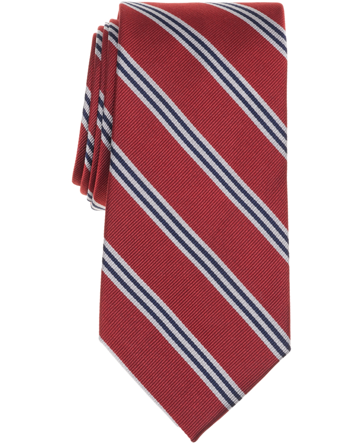 Click here for Brooks Brothers Mens Striped Tie - Red prices