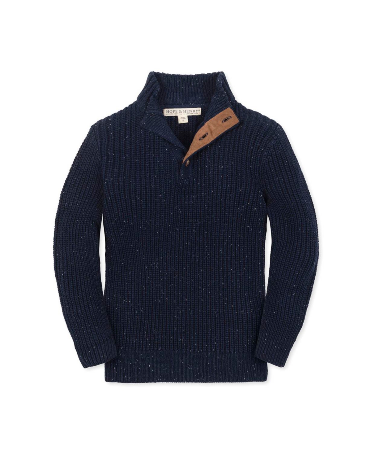 Click here for Hope & Henry Little and Big Boys Organic Mock Neck... prices