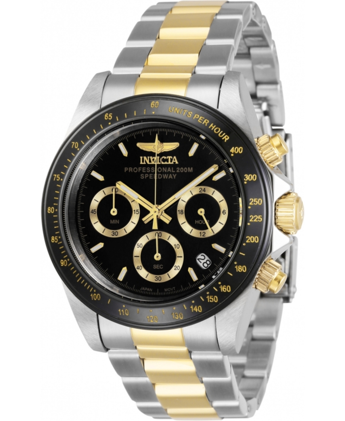 Click here for Invicta Mens 36743 Speedway Quartz 3 Hand Black Di... prices