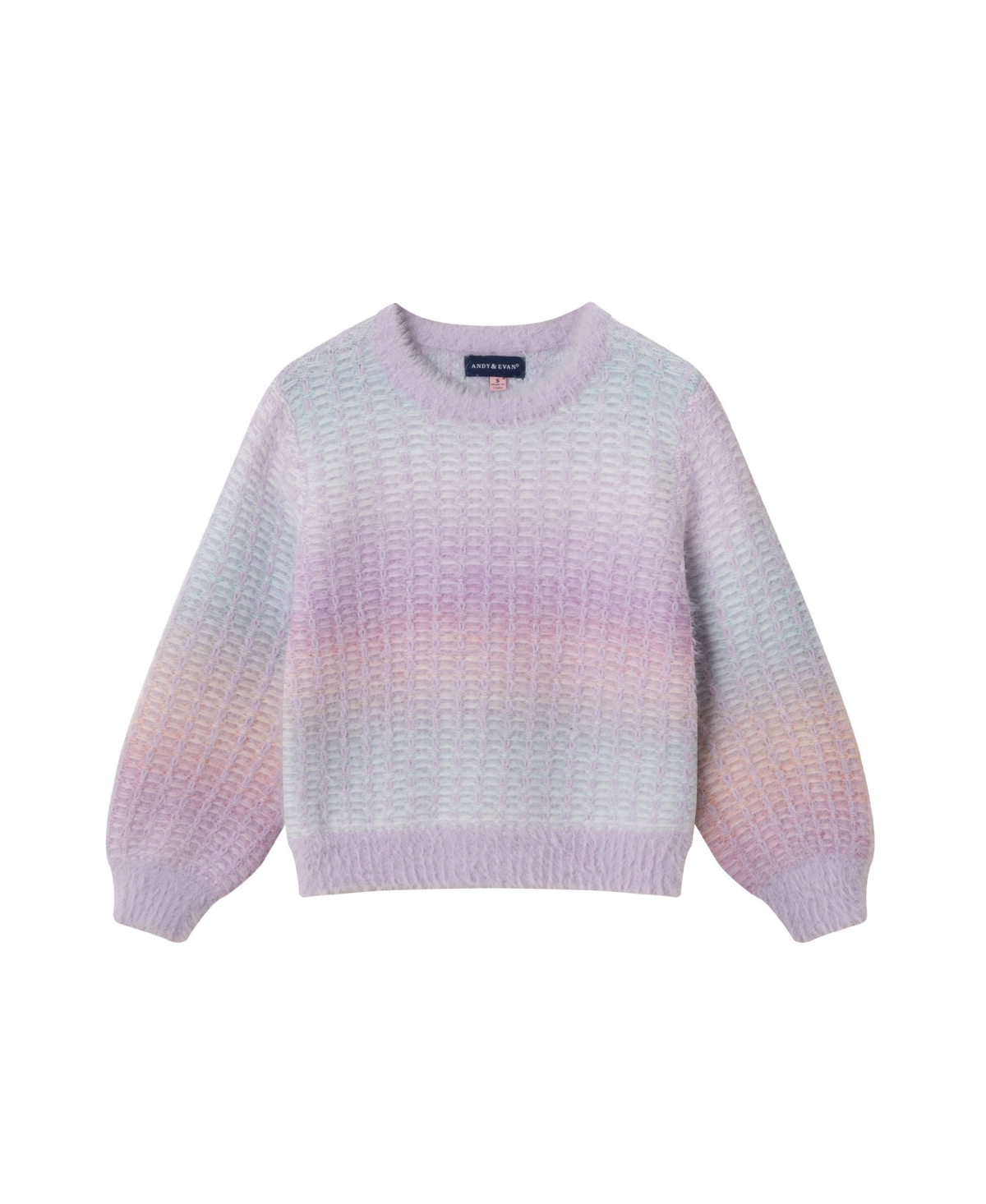 Click here for Andy & Evan Toddler/Child Girls Ombre Eyelash Swea... prices