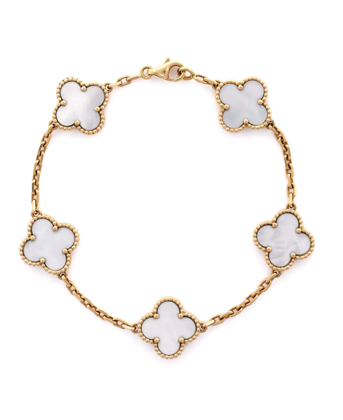 Click here for Pre-Owned Van Cleef & Arpels Vintage Alhambra 5 Mo... prices