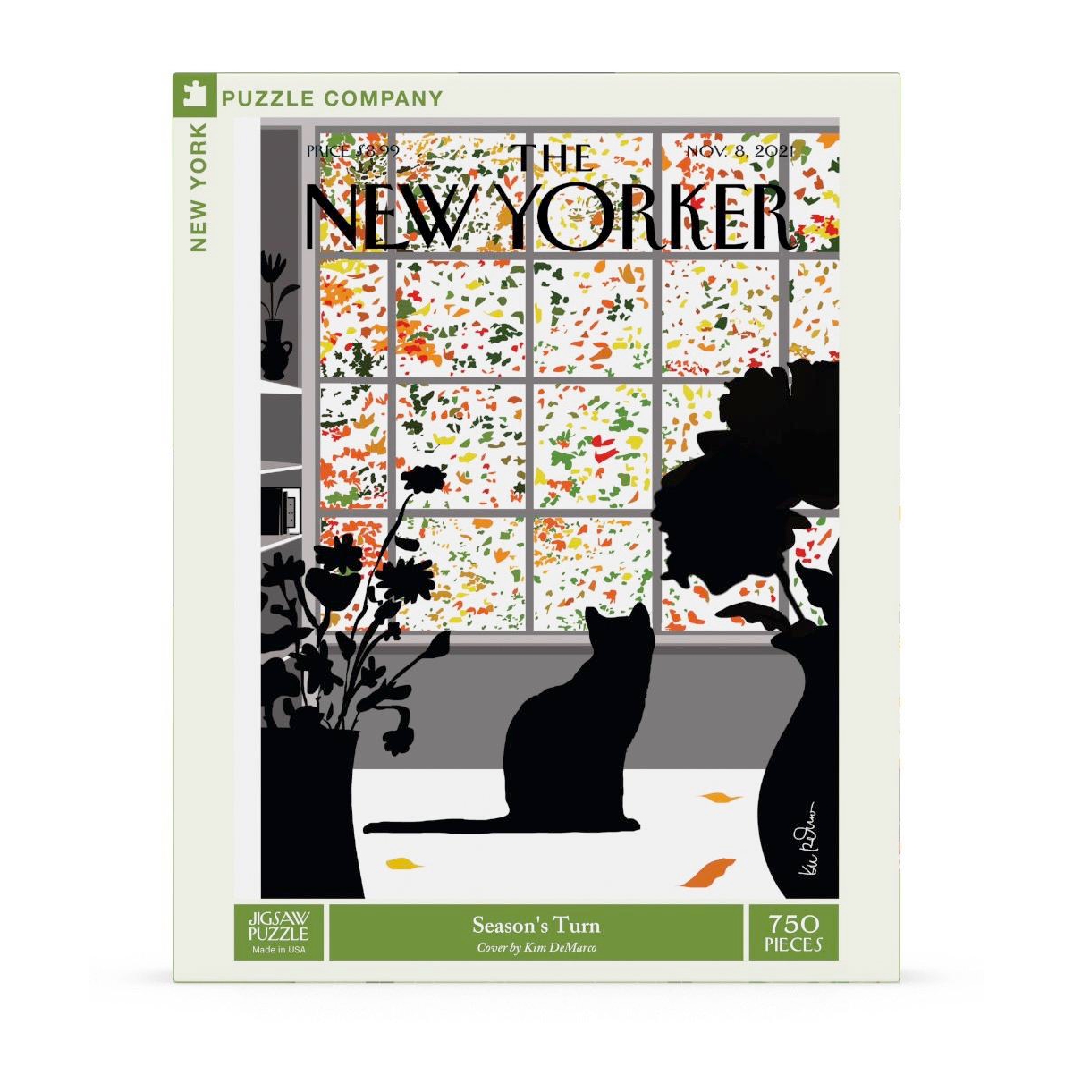 Click here for New York Puzzle Company Seasons Turn 750 Piece Puz... prices