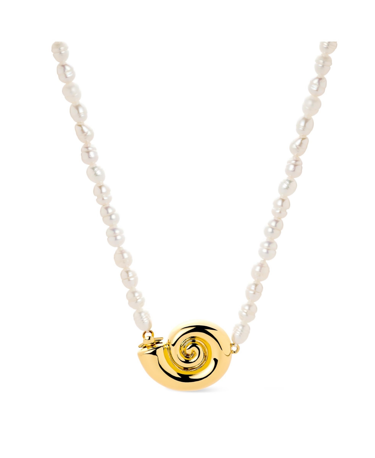 Ana Luisa Shell Necklace - Adora - Gold