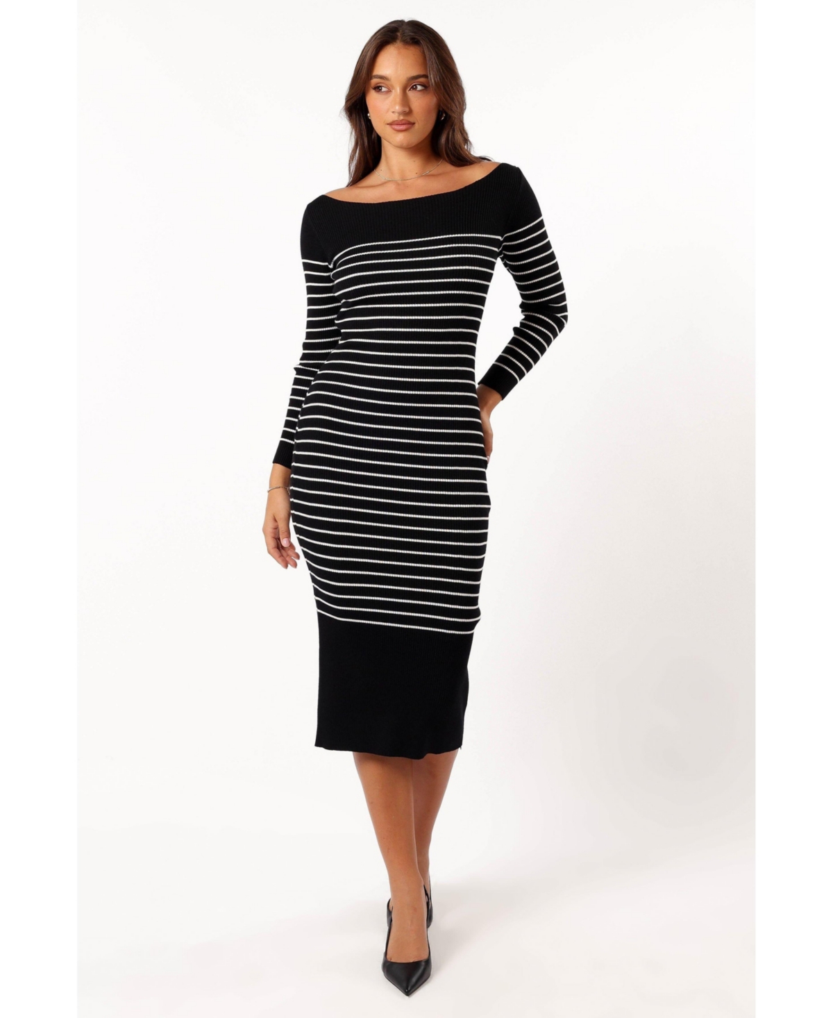Click here for Petal and Pup Womens Baxtor Off The Shoulder Midi... prices