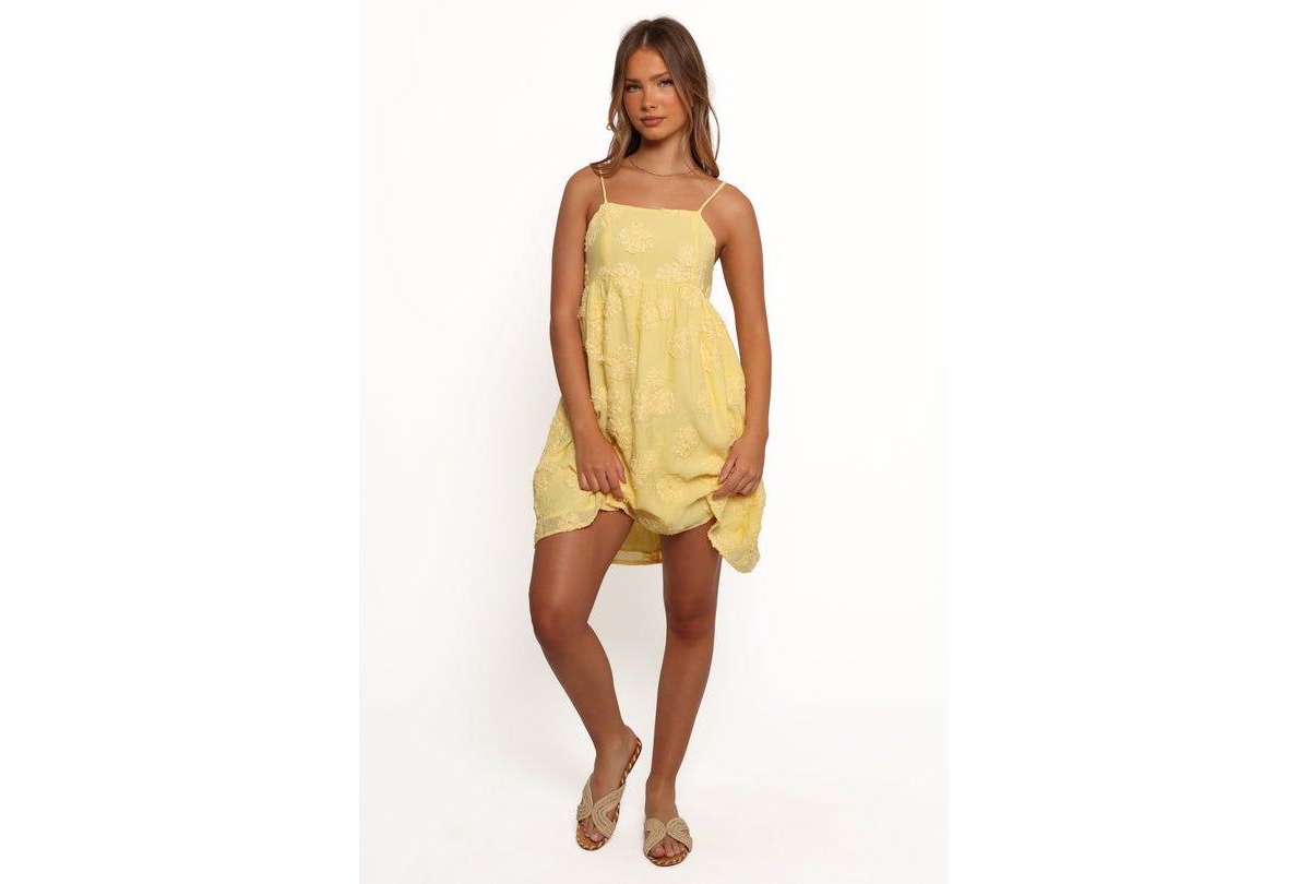 Click here for Petal and Pup Womens Giana Mini Dress - Yellow prices