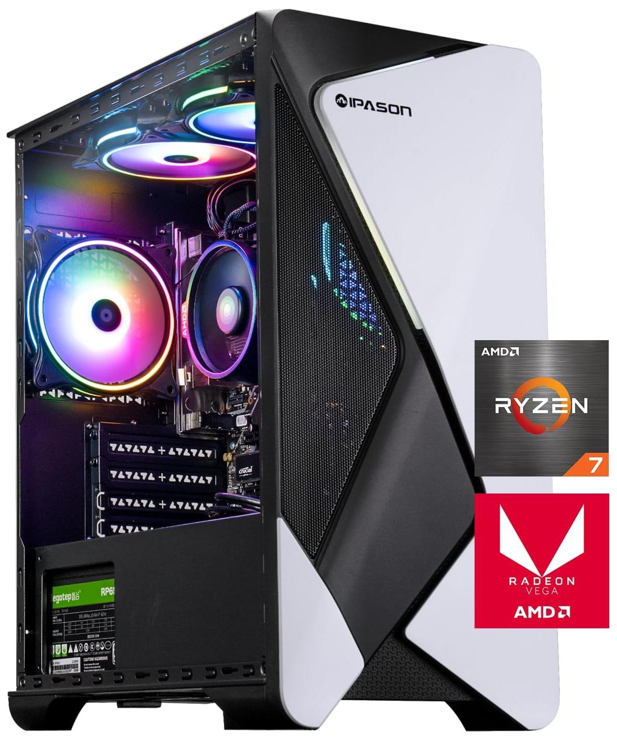 Click here for Ipason Prebuilt Gaming Pc - Amd Ryzen 7 5700G  16G... prices