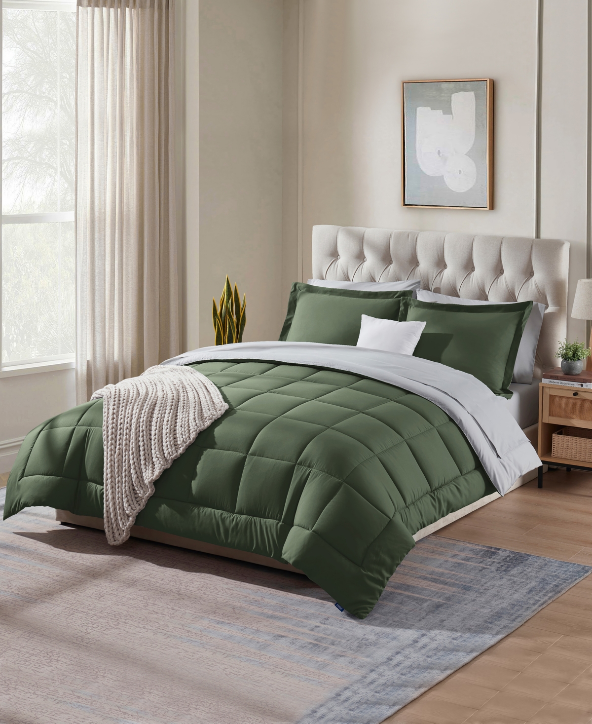 Click here for Nestl Luxury Soft Reversible 7-Pc. Comforter Set... prices