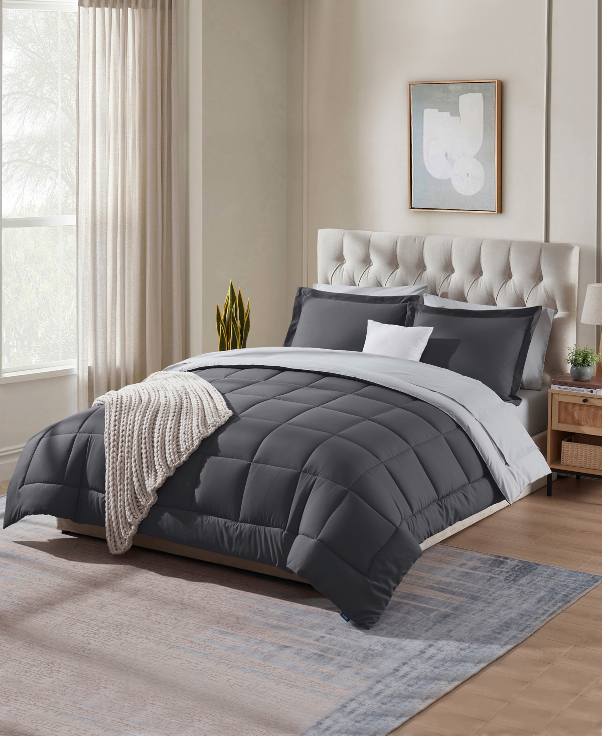 Click here for Nestl Luxury Soft Reversible 7-Pc. Comforter Set... prices