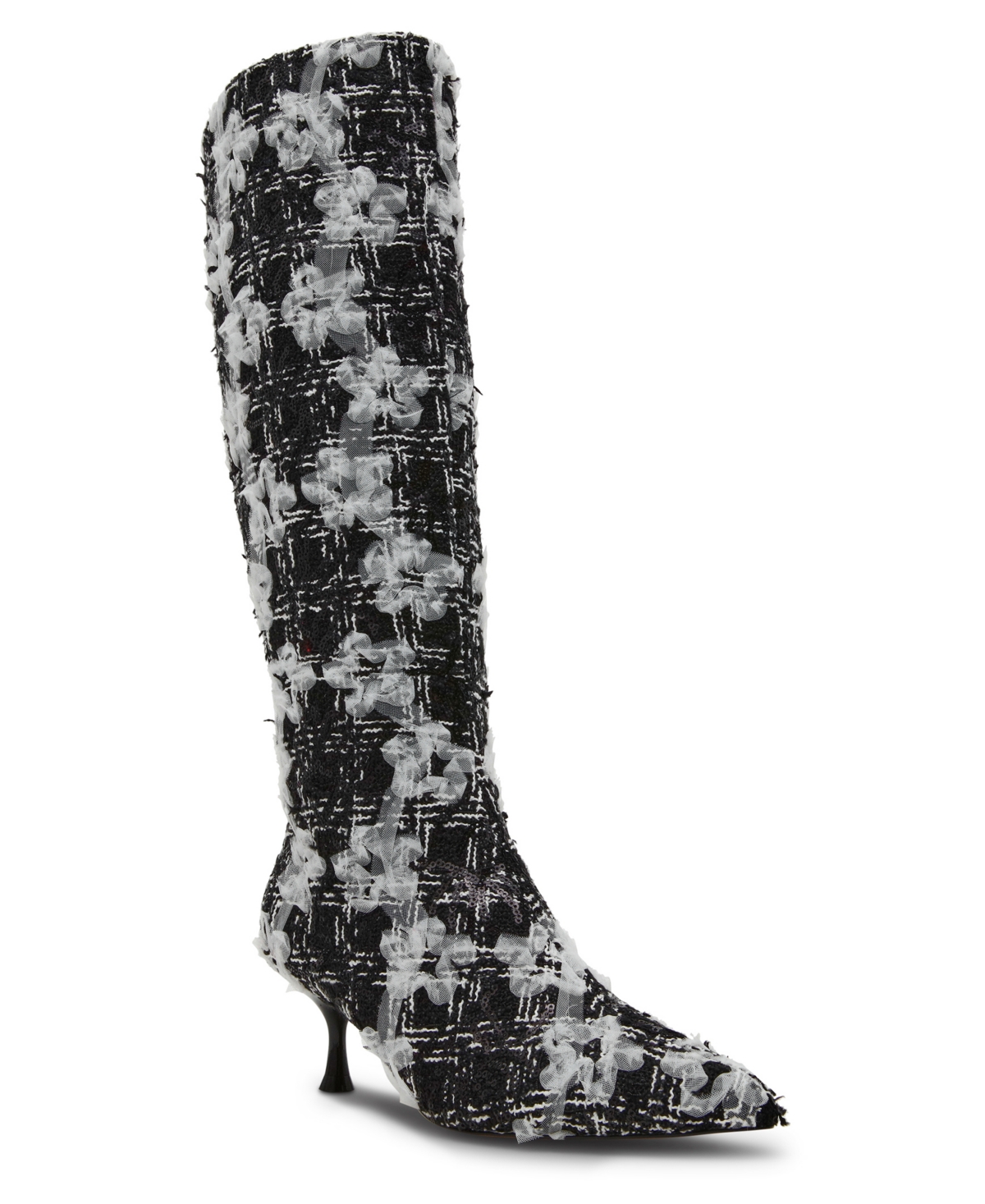 Click here for Betsey Johnson Womens Maxxine Floral Sequin Embell... prices