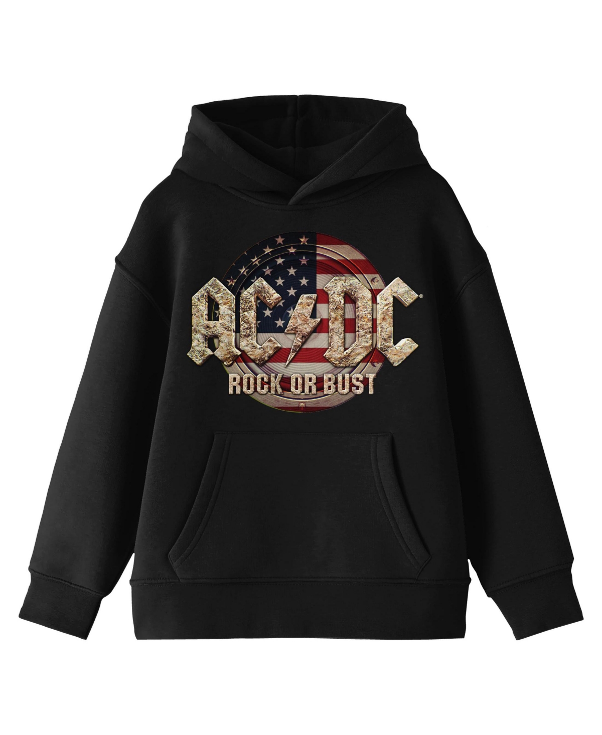 Click here for Ac/Dc Boys Acdc Rock Or Bust Long Sleeve Black Hoo... prices