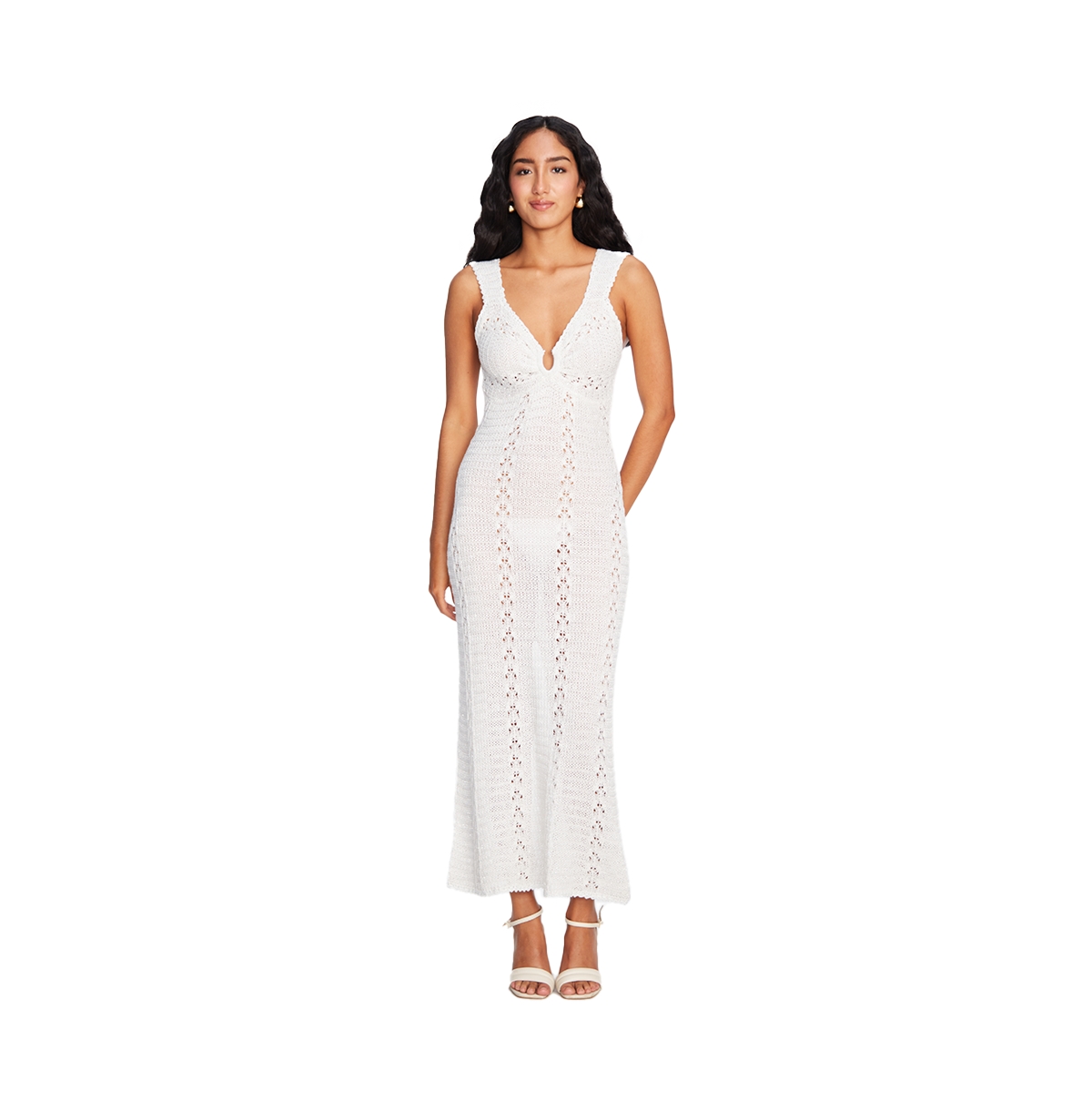 Click here for Capittana Womens Daphne Dress - White prices